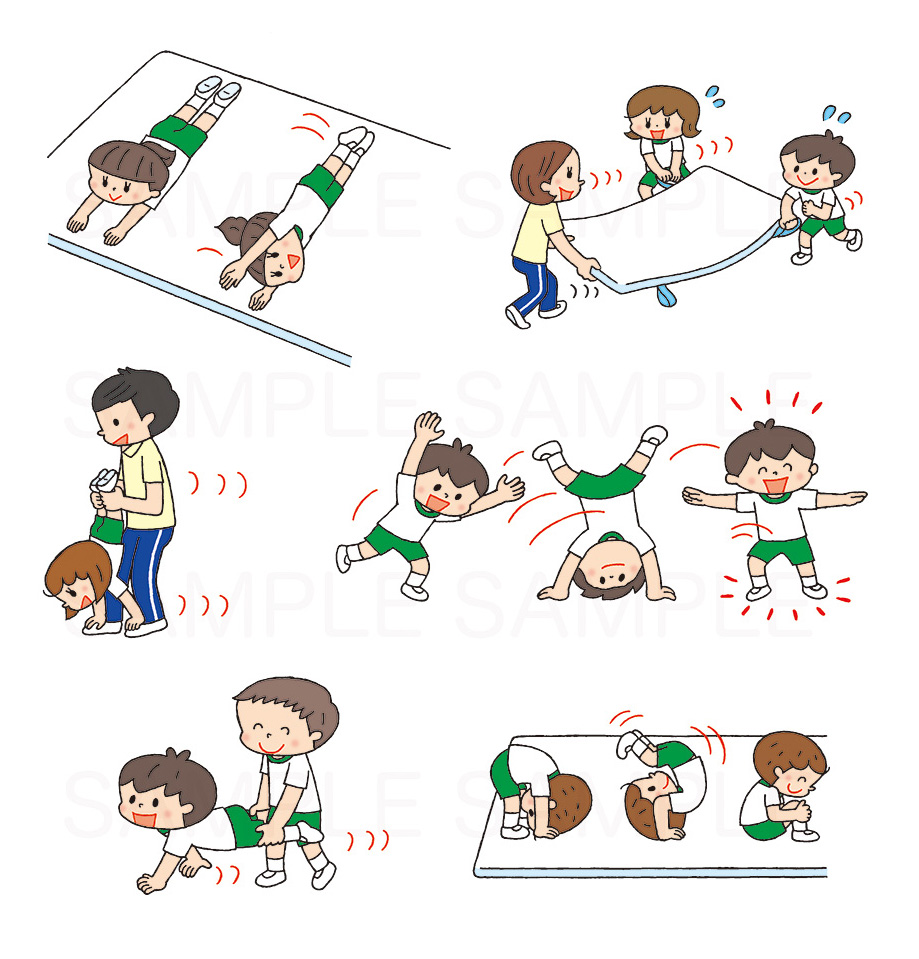 asterisk-discovery | ナツメ社「発達に合わせた3.4.5歳児の運動あそび」