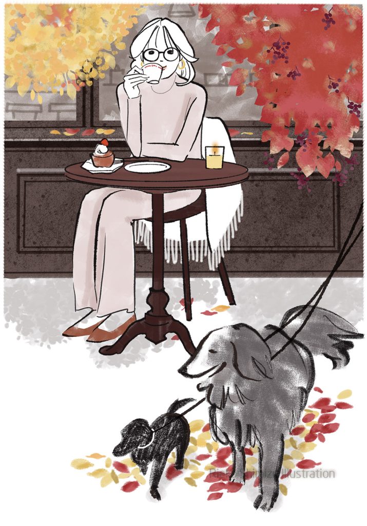 asterisk-discovery | レディースアートネイチャー会報誌挿絵